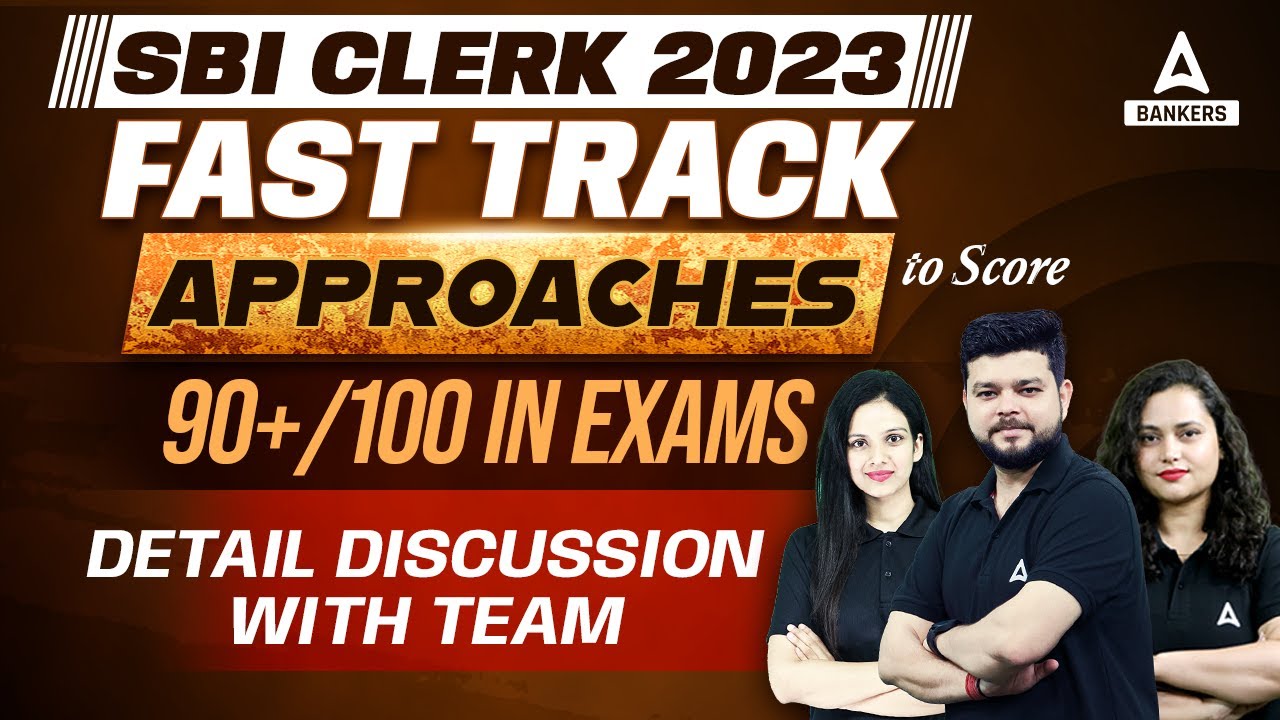 SBI Clerk New Approach for 90+ Score | SBI Clerk Preparation Strategy ...