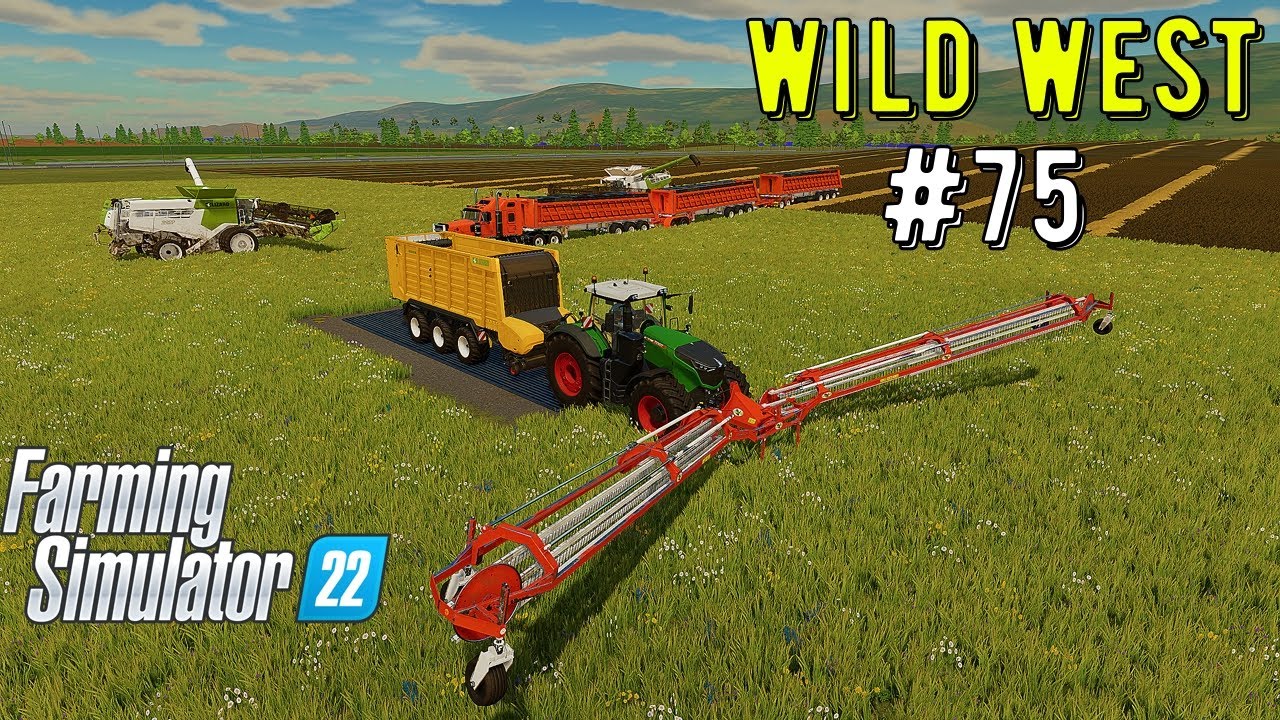 farming Simulator 22 fs22 timelapse Ep #75 Wild West Map fs22 Mods ...