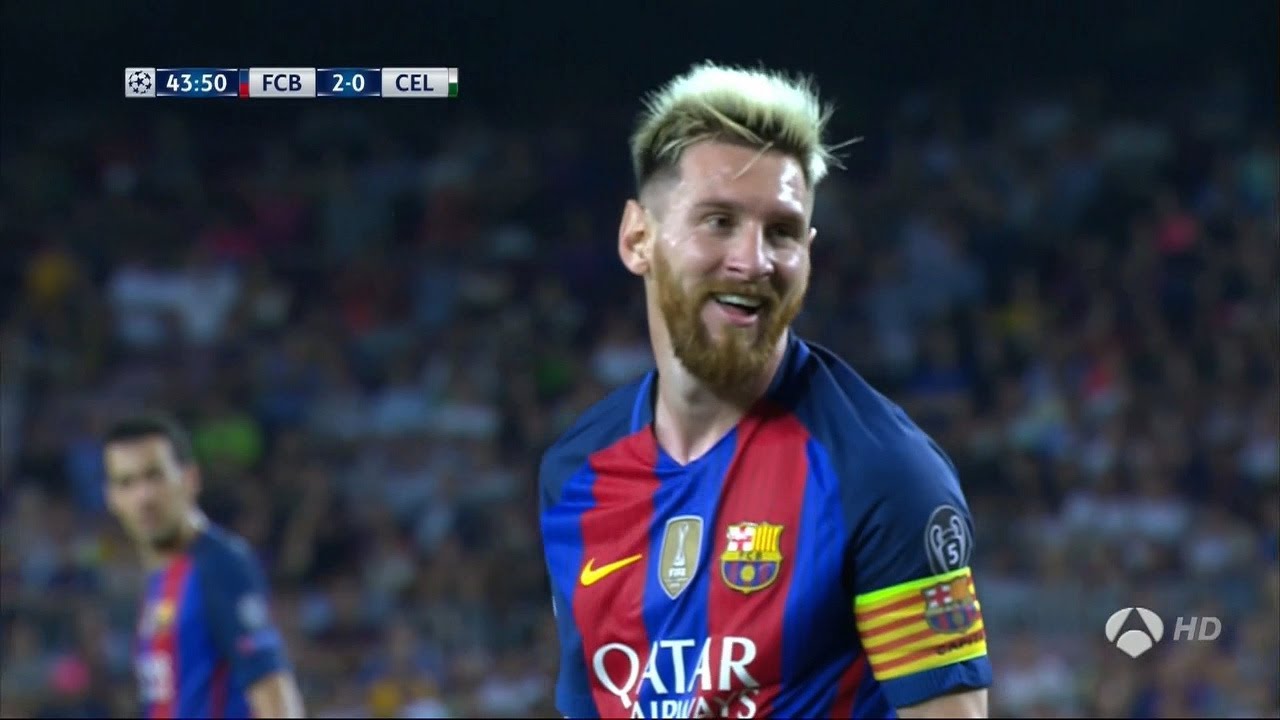 Lionel Messi vs Celtic (Home) 16-17 HD 720p (13/09/2016) - YouTube