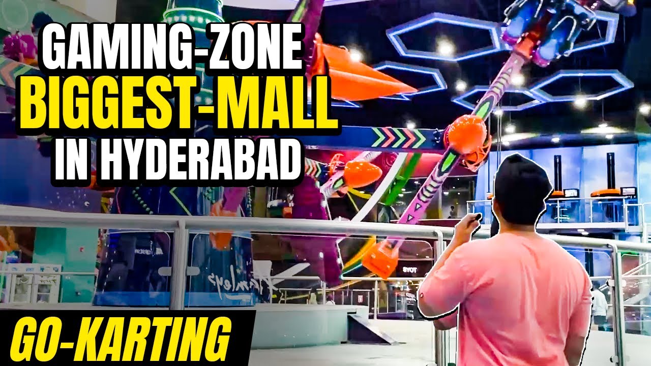 Exploring FUN Activities at Hyderabad's Biggest Mall - Sharath City Capital Mall Gaming Zone ...