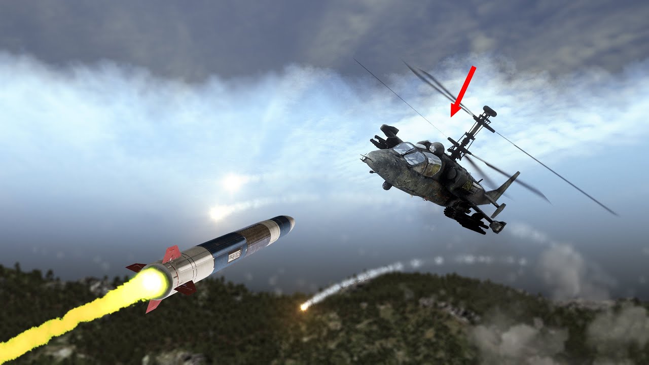 Russia’s Most Advanced Attack Helicopter destroyed by fire | Ka-52 AIIigator| Downed by IGLA ...