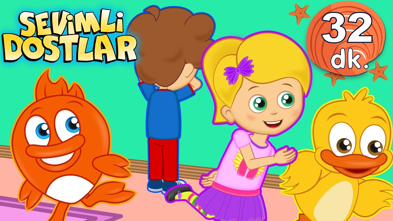 Saklambaç şarkısı ile 30 dk Sevimli Dostlar Bebek Şarkıları | Adisebaba ...