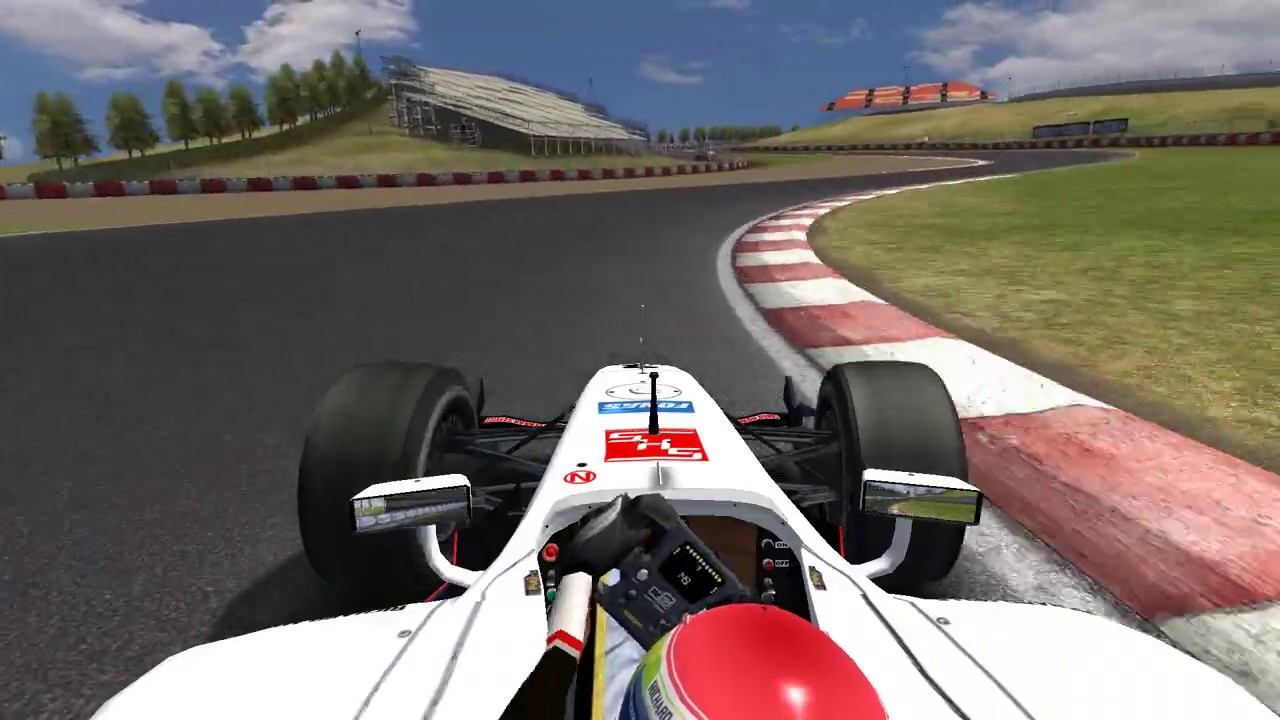 rFactor - GP2 Series 2008 - Dallara GP2/08 - Circuit de Barcelona ...