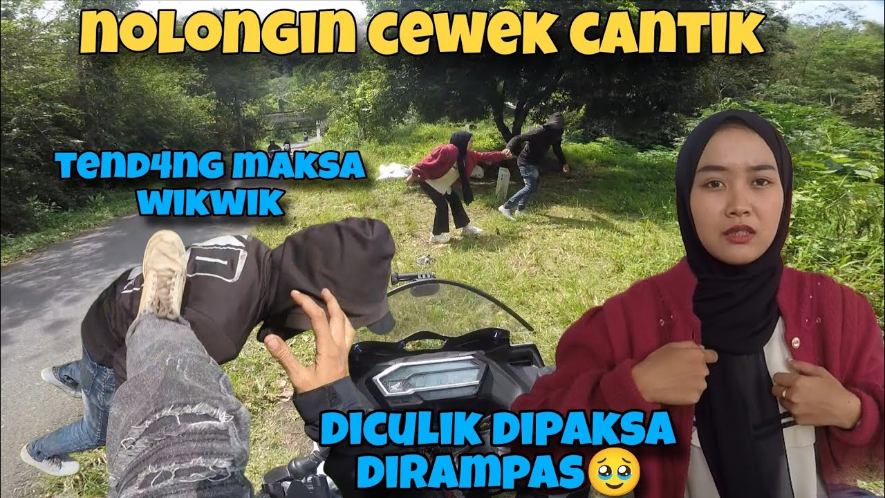 NOLONGIN CEWEK CANTIK DIPAKSA WIKWIK - YouTube