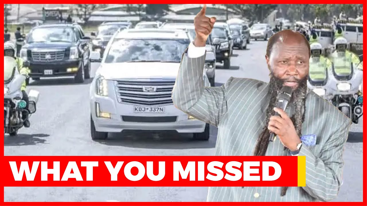 Lovely! See how Prophet Owuor Arrived like a President in Nakuru for ...