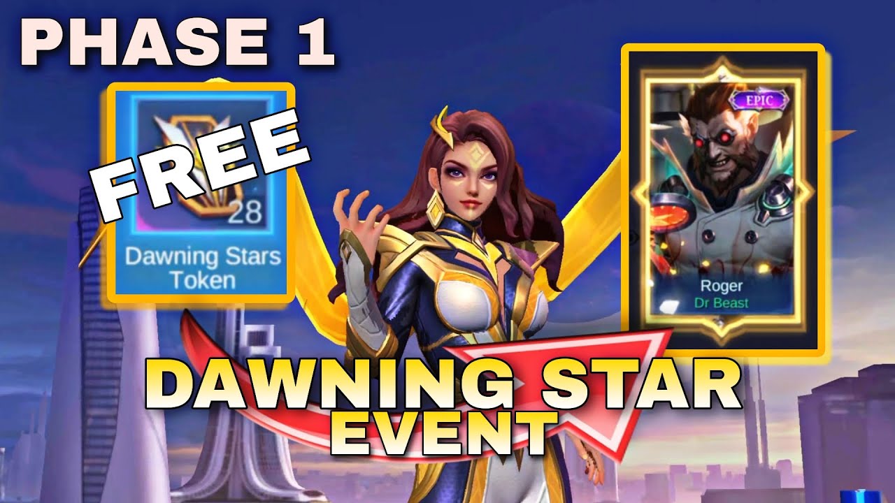 Free Draws DAWNING STAR EVENT Phase 1 | Phase 2 coming soon | #mlbb ...