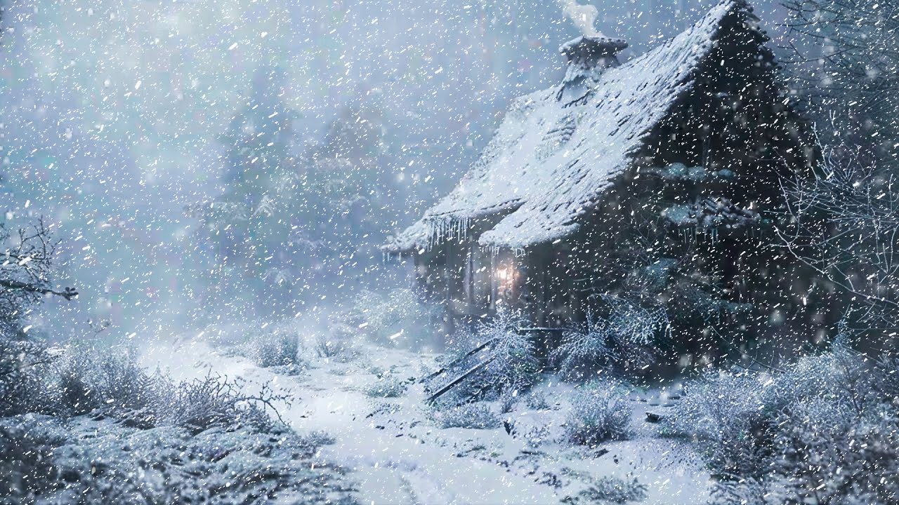 Ultimate Snowstorm Sounds for Restful Sleep | Howling Winds & Blizzards ...