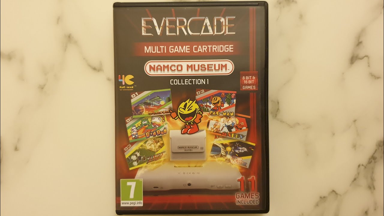 Pac-Man | First Score Set (23900) | Cartridge 2 | Evercade - YouTube