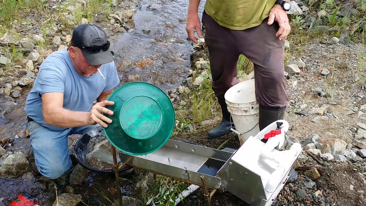 Prospecting Alaska for gold - YouTube