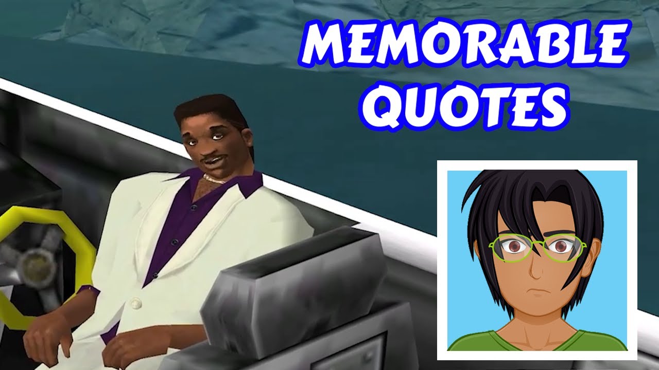 Funny/Memorable Quotes | Quentin "Lance" Vance | GTA Vice City - YouTube