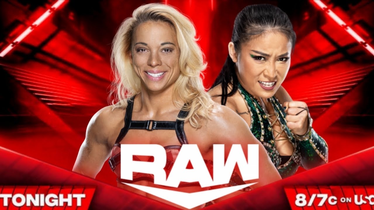 RAW || XIA LI VS ZOE STARK || MONEY IN THE BANK QUALIFYING MATCH ...