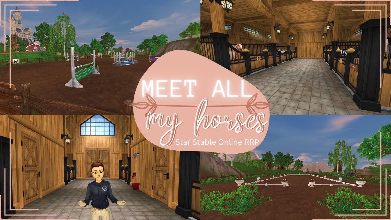 Meet all my horses!! || Star Stable RRP - YouTube