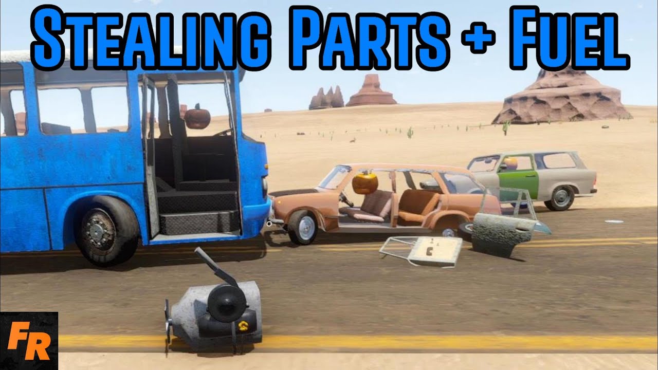 Stealing Parts + Fuel - The Long Drive With Mods - YouTube