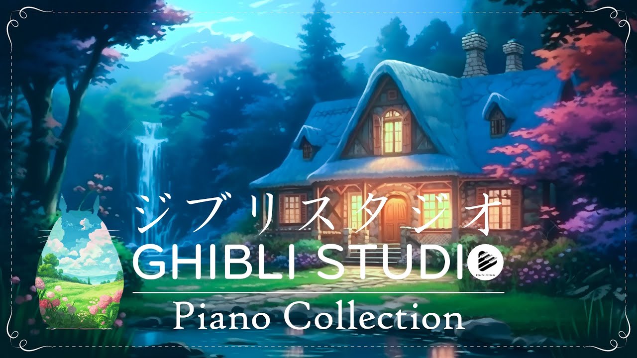 Studio Ghibli Deep Sleep Piano Collection (No ads during videos) Best ...