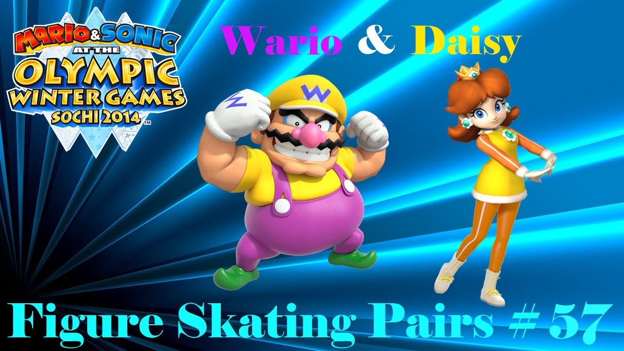 Mario & Sonic at the Sochi 2014 Olympic Winter Games Figure Skating ...
