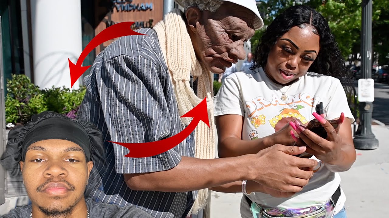 Fake Old Man Prank In Public | Things Got CRAZY! - YouTube