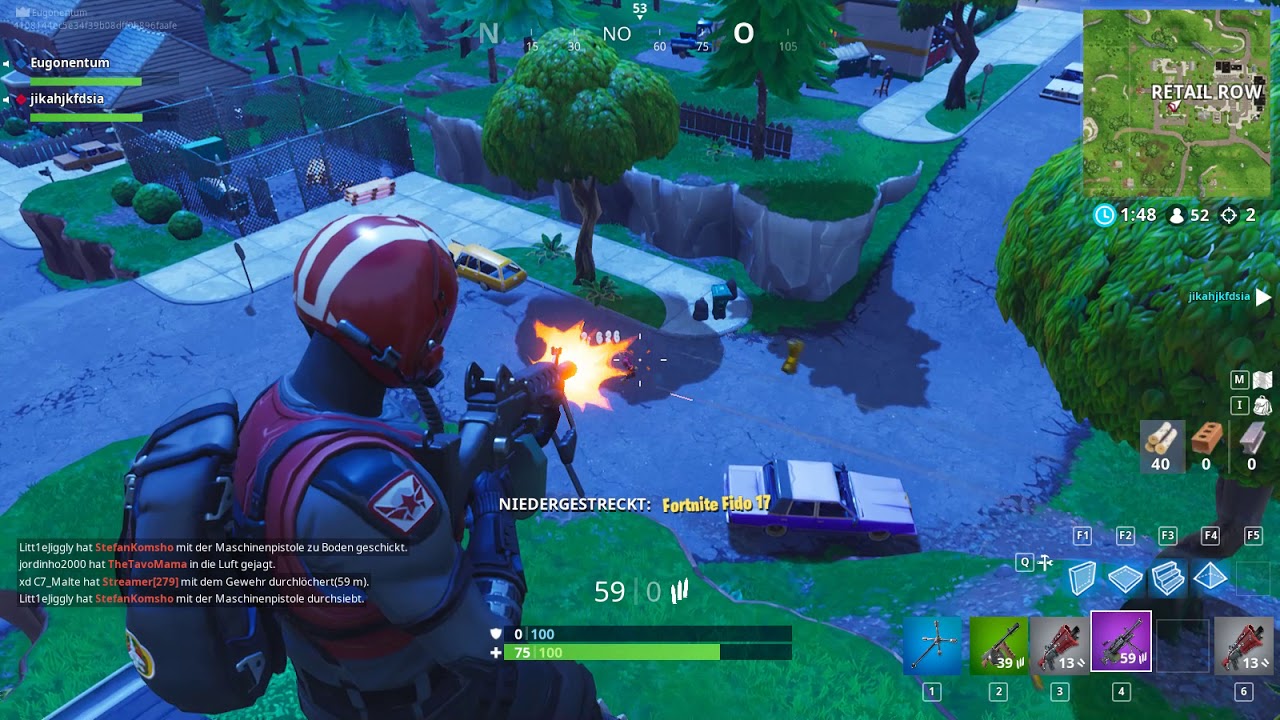 Fortnite: Kill | Aufgenommen mit GeForce - YouTube