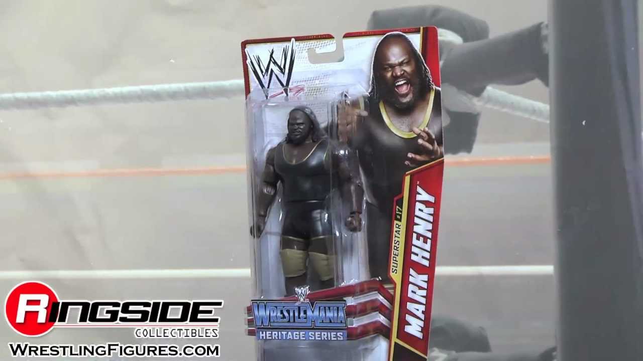 Mark Henry WWE Series 26 WrestleMania Heritage Mattel Toy Wrestling ...