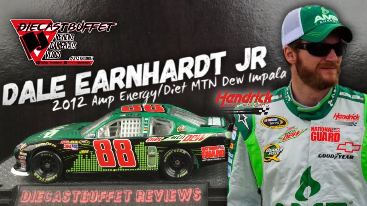 2012 DALE EARNHARDT JR AMP ENERGY/DIET MTN DEW CHEVROLET IMPALA ...