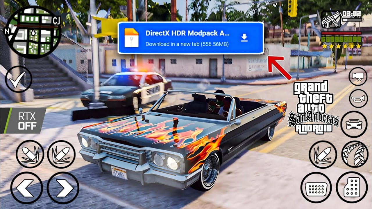 GTA SA HIGH GRAPHIC MOD | GTA 5 GRAPHIC MOD FOR GTA SA ANDROID | GTA 5 ...