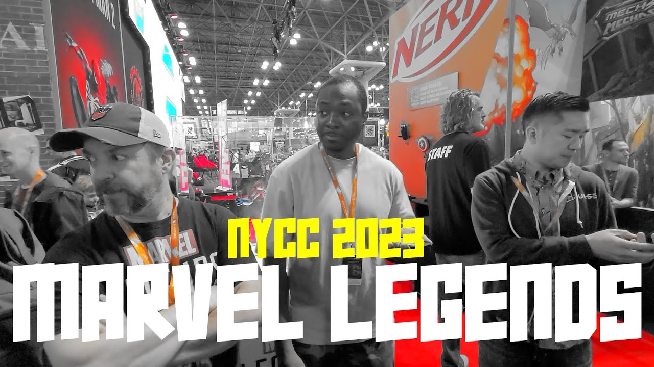 NYCC 2023 Hasbro Marvel Legends Brand Team Interview! Dan, Dwight ...