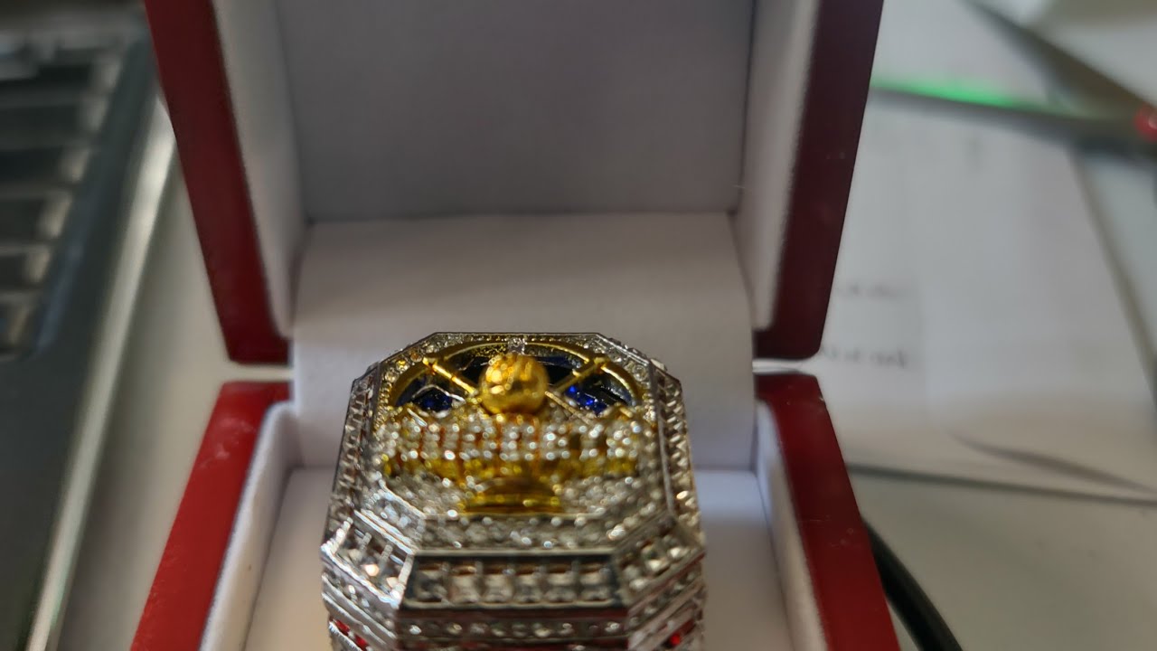 Denver Nuggets NBA Championship Ring unwrapping and Jamal Murray Denver ...