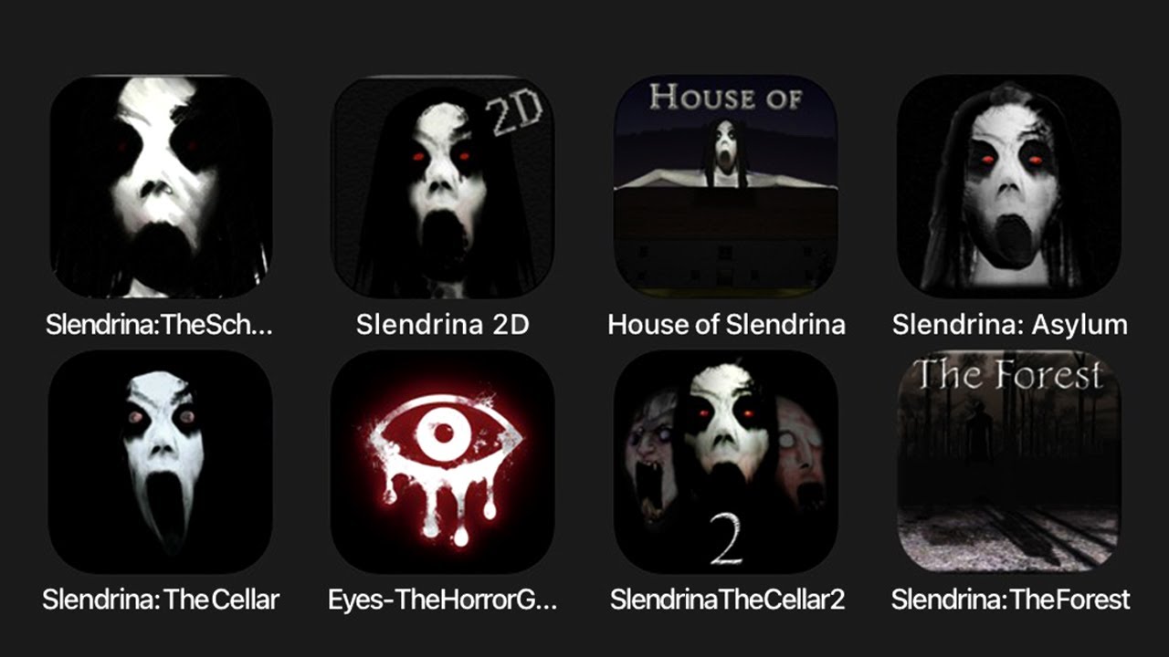 Slendrina: The School, Slendrina 2D, House of Slendrina, Slendrina ...