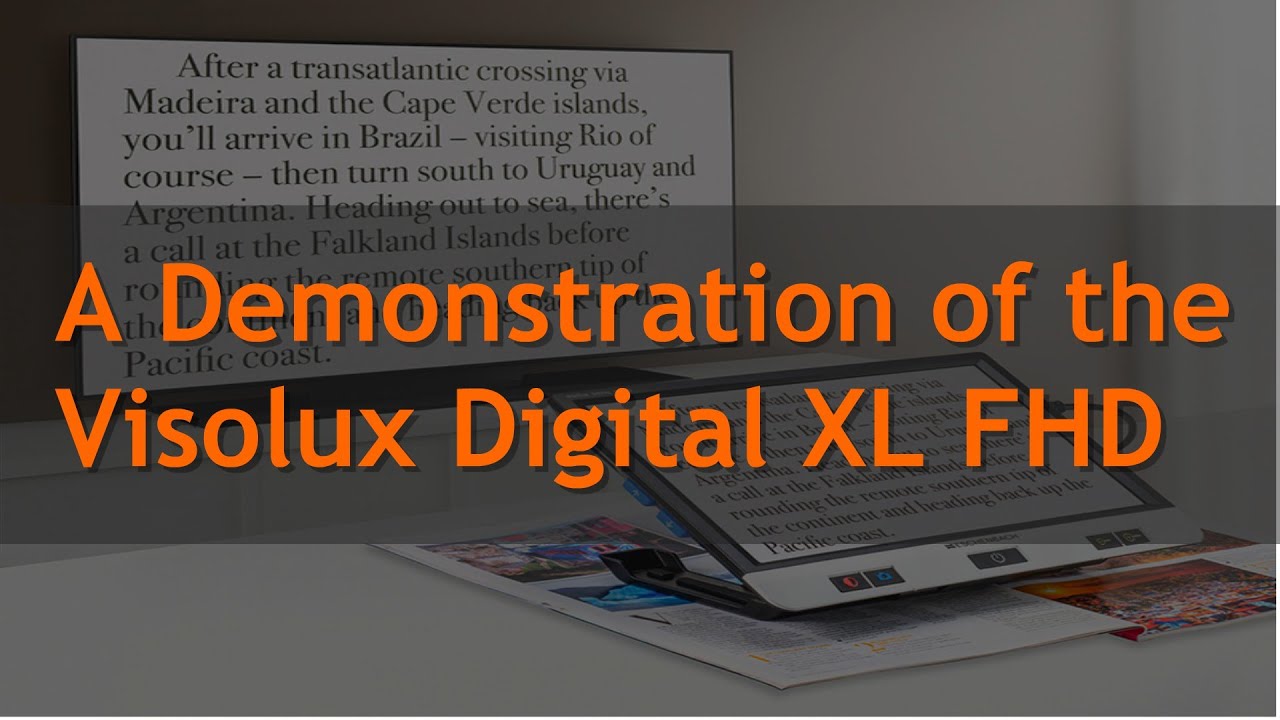 A Demonstration of the Visolux XL FHD - YouTube