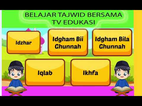 Belajar Tajwid#10 menit hafal hukum nun mati dan Tanwin - YouTube