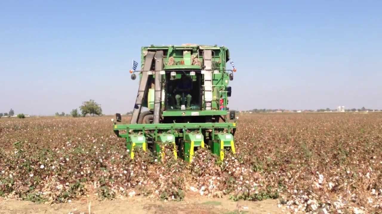 john deere 9960 cotton picker sofiada - YouTube