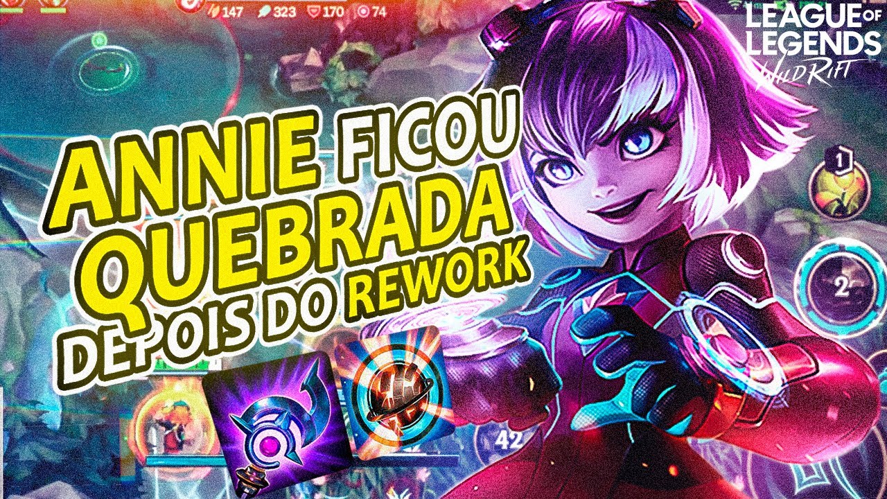 COMO JOGAR DE ANNIE SUPORTE DEPOIS DO REWORK - League of Legends Wild ...