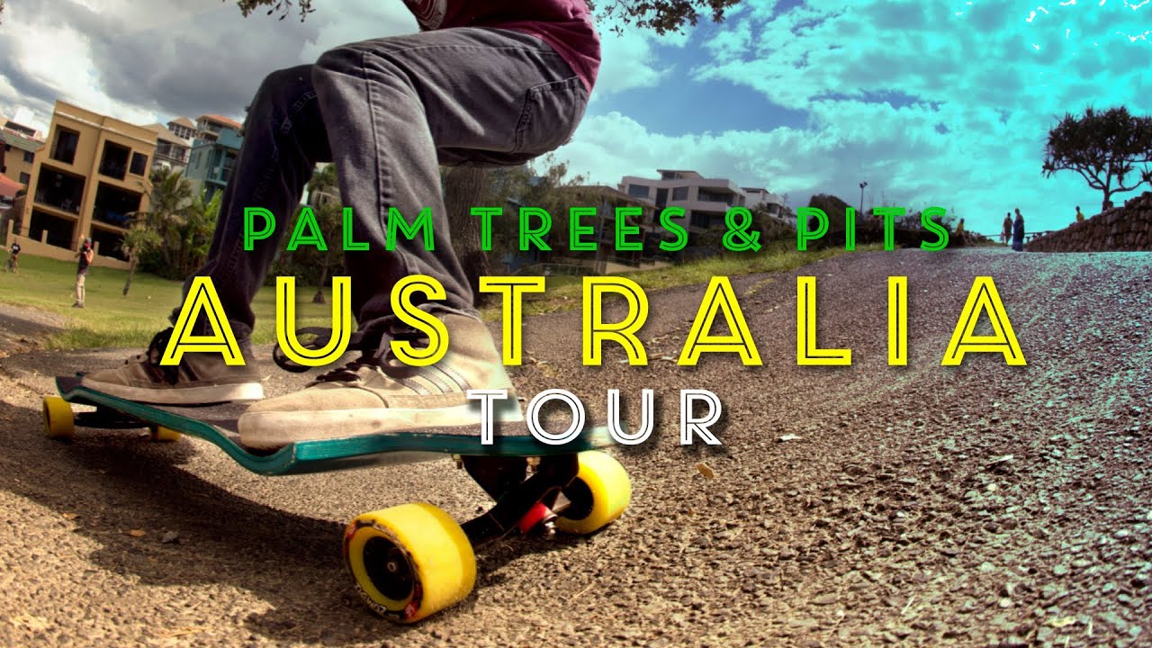 Skate & Explore Australia - Palm Trees & Pits Tour - YouTube