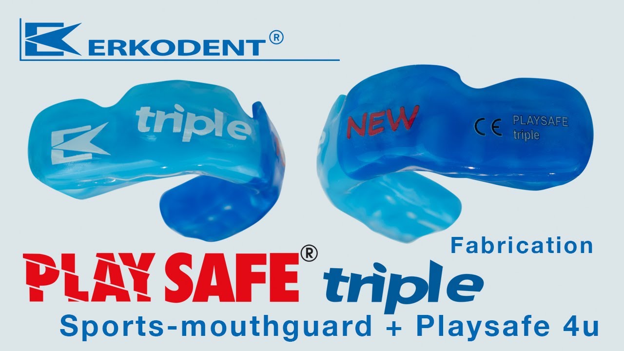 Playsafe triple sports-mouthguard - YouTube
