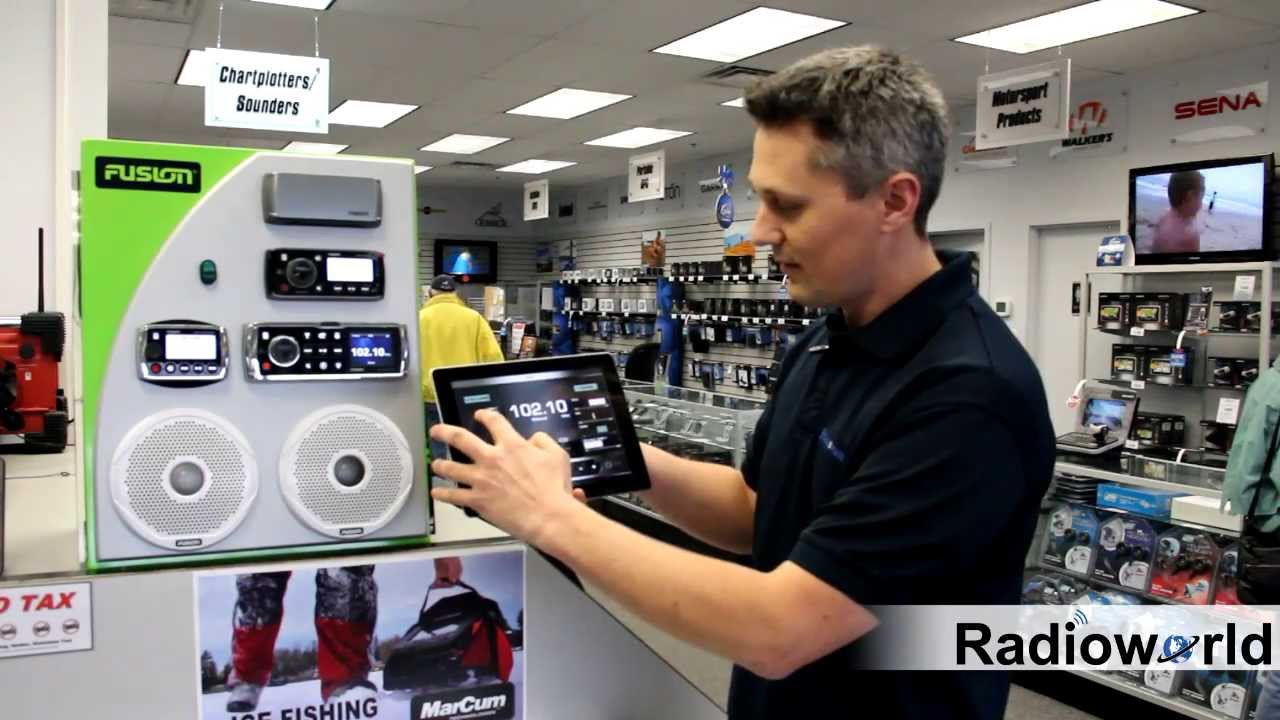 Fusion Boat Radio - YouTube