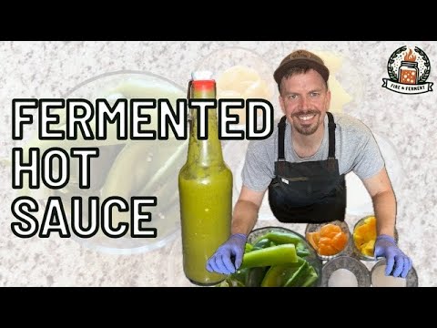 A BETTER HOT SAUCE?? | Fermented Green Chili Sauce - YouTube