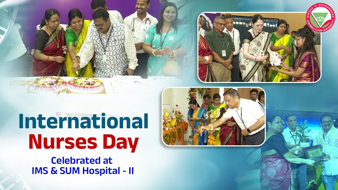 International Nurses Day at IMS & SUM Hospital - II - YouTube