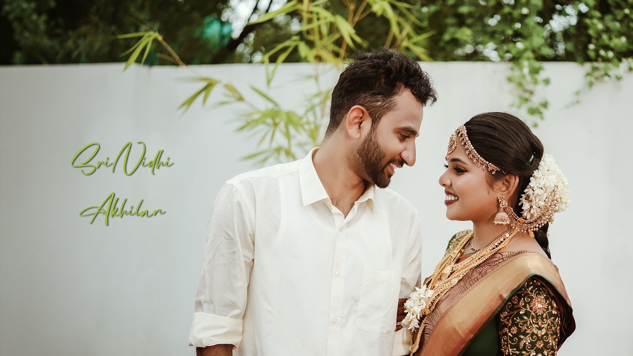 SriNidhi X Akhilan | Candid Wedding Highlights | Tenkasi - YouTube