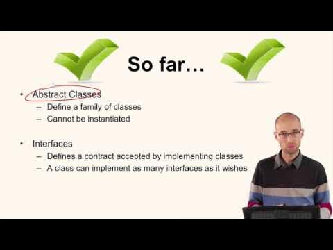 Week 4: Polymorphism & Design Basics - Abstract Classes, Interfaces (unit 6) - YouTube