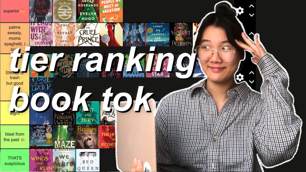 tier ranking tik tok books (hi book tok 😀) - YouTube