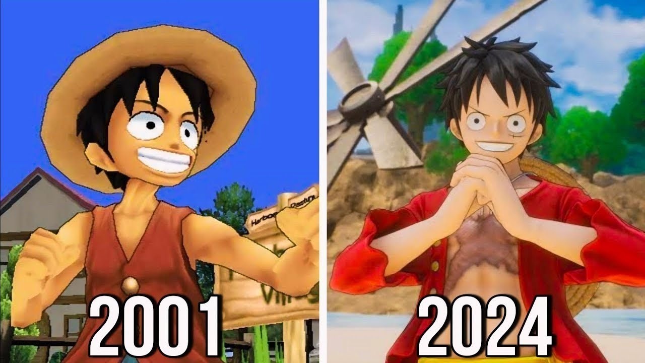 Evolution of One Piece Games 2001-2024 - YouTube