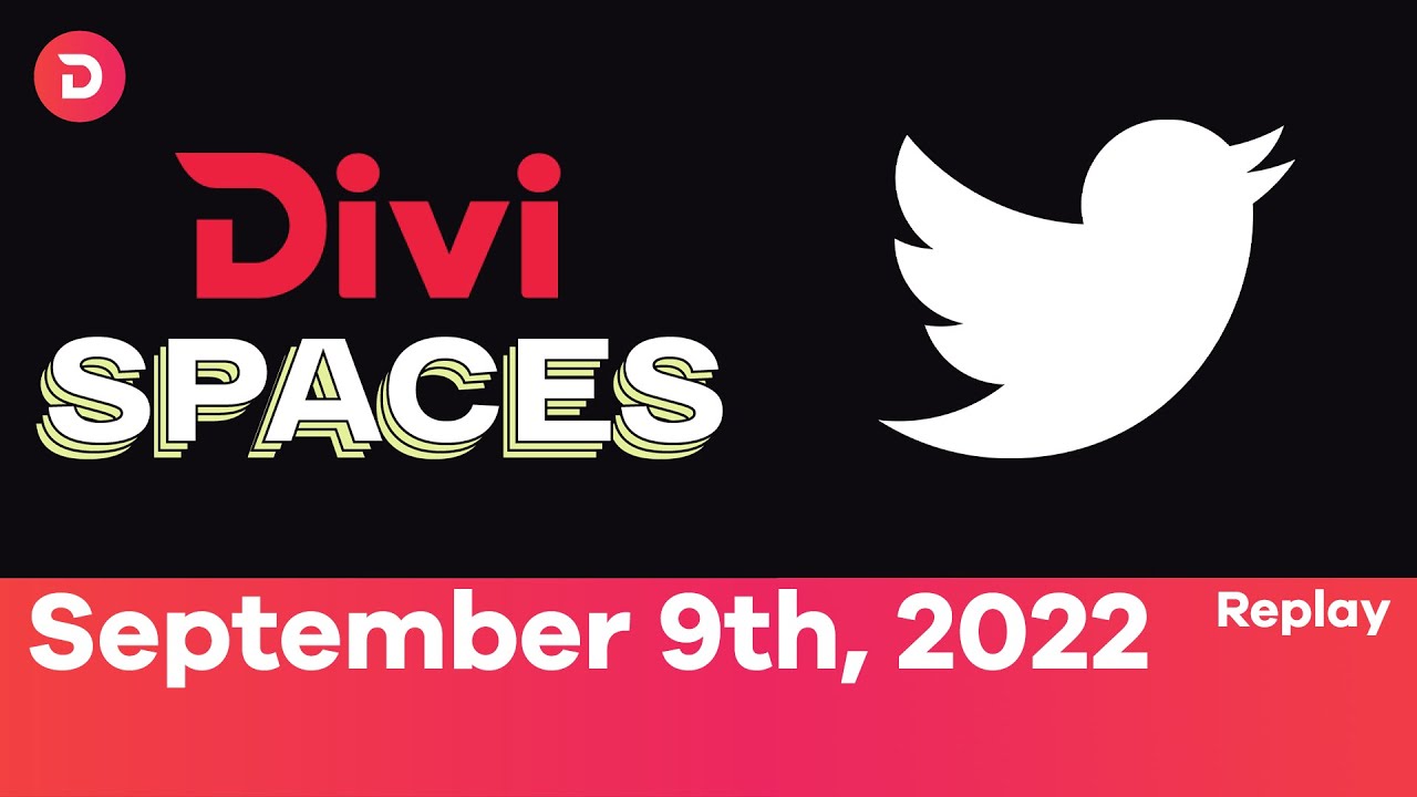 DIVI Twitter Spaces | Roadmap with Chris Airola & Joshua Caleb ...