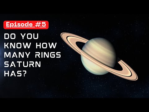 Saturn has HOW many rings??