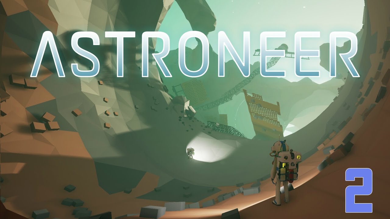 Astroneer #2 - Into the Caves - YouTube