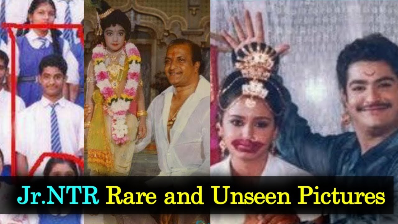 Jr.NTR childhood Unseen and Rare photos || Childhood memories of Jr.NTR ...