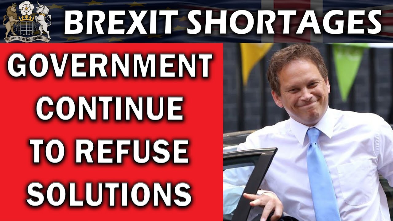 Government Still Won't Take Brexit Shortages Seriously - YouTube