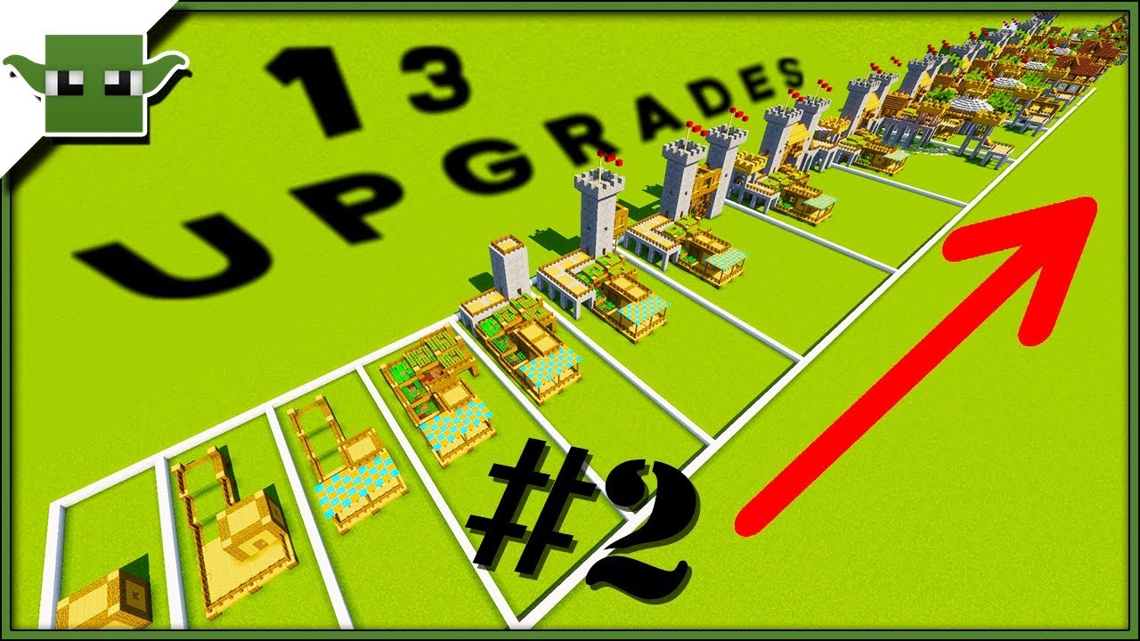 13 MORE Minecraft House Upgrades - YouTube