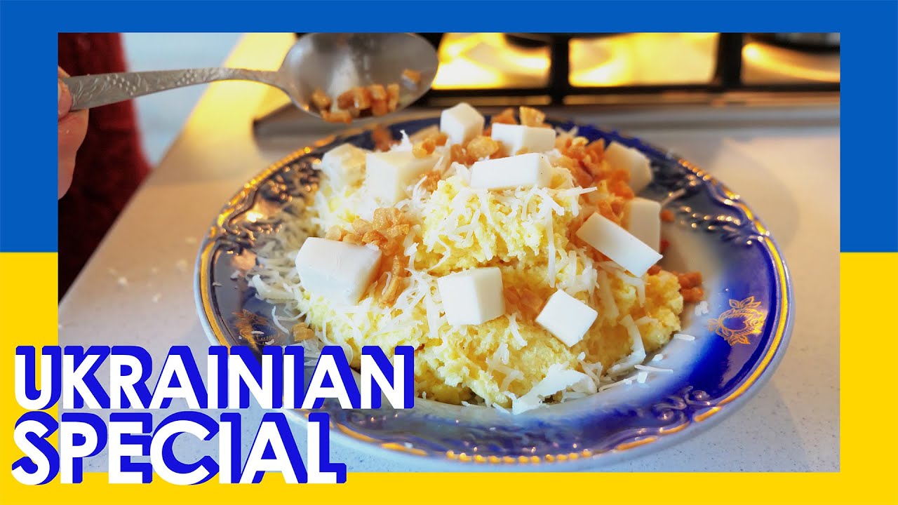 Ukrainian Special Food | Ukrainian Corn Porridge | Corn Porridge recipe ...