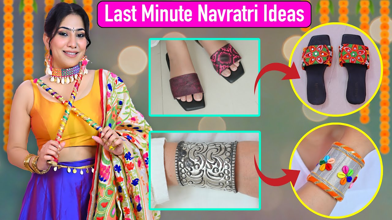6 NAVRATRI Easy DIY Ideas 💡 You Must Try | Anishka Khantwaal | - YouTube