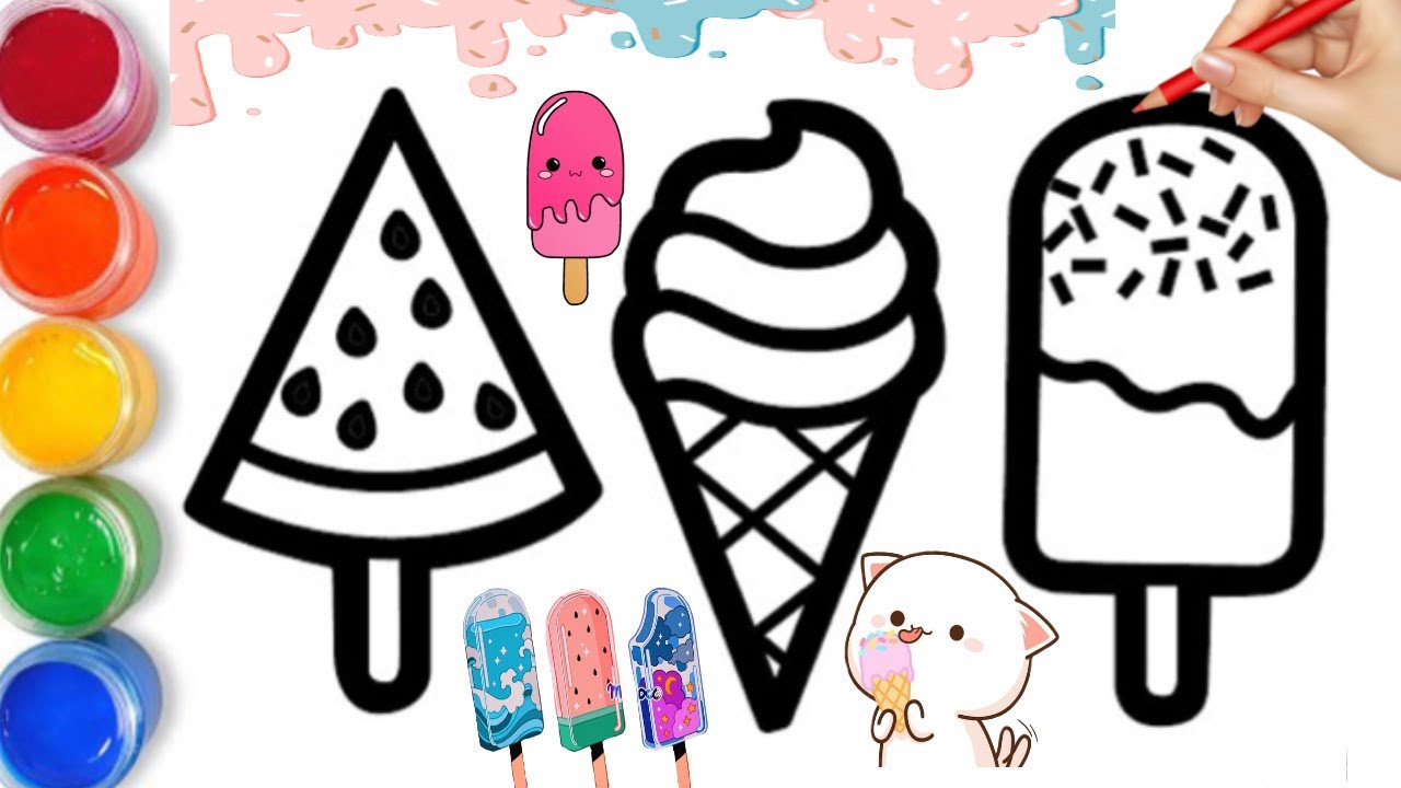 Bolalar uchun oson rasm chizish Рисование раскраска и раскрашивание ...