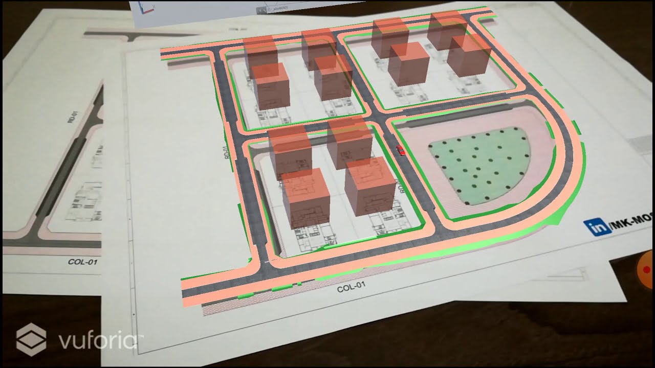 Augment Reality for 3D Road Network - YouTube